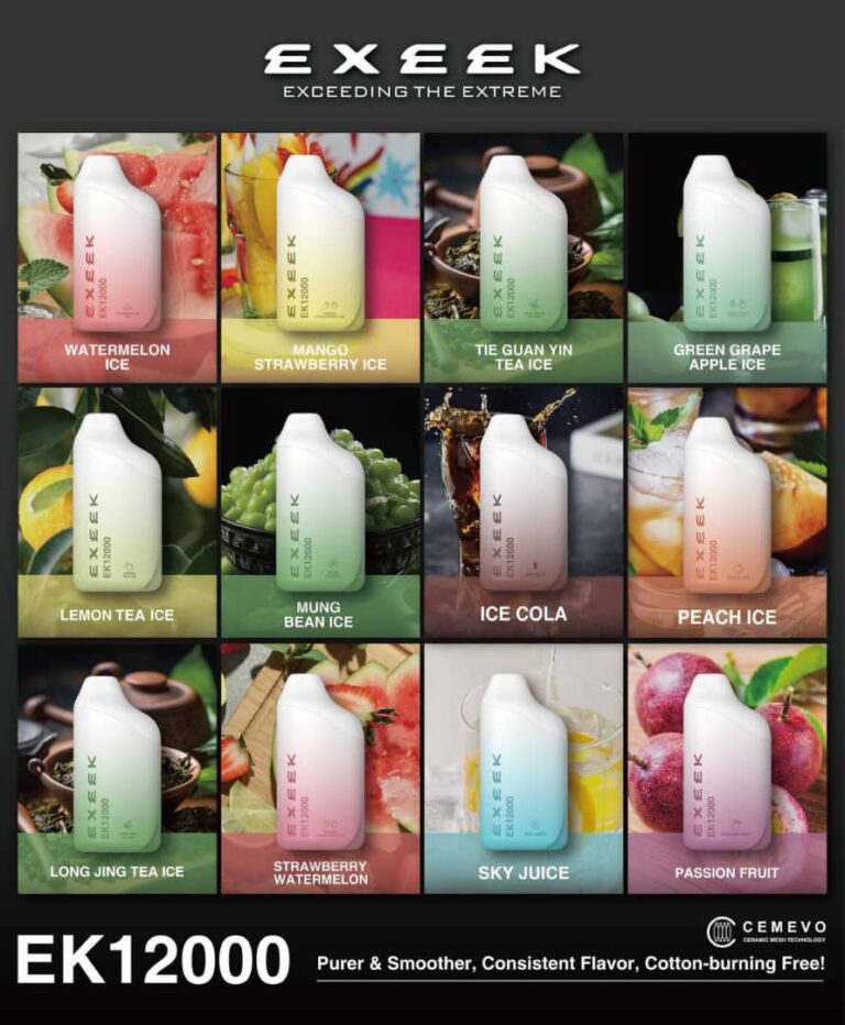 EXEEK 12K PUFF – VRS Asia